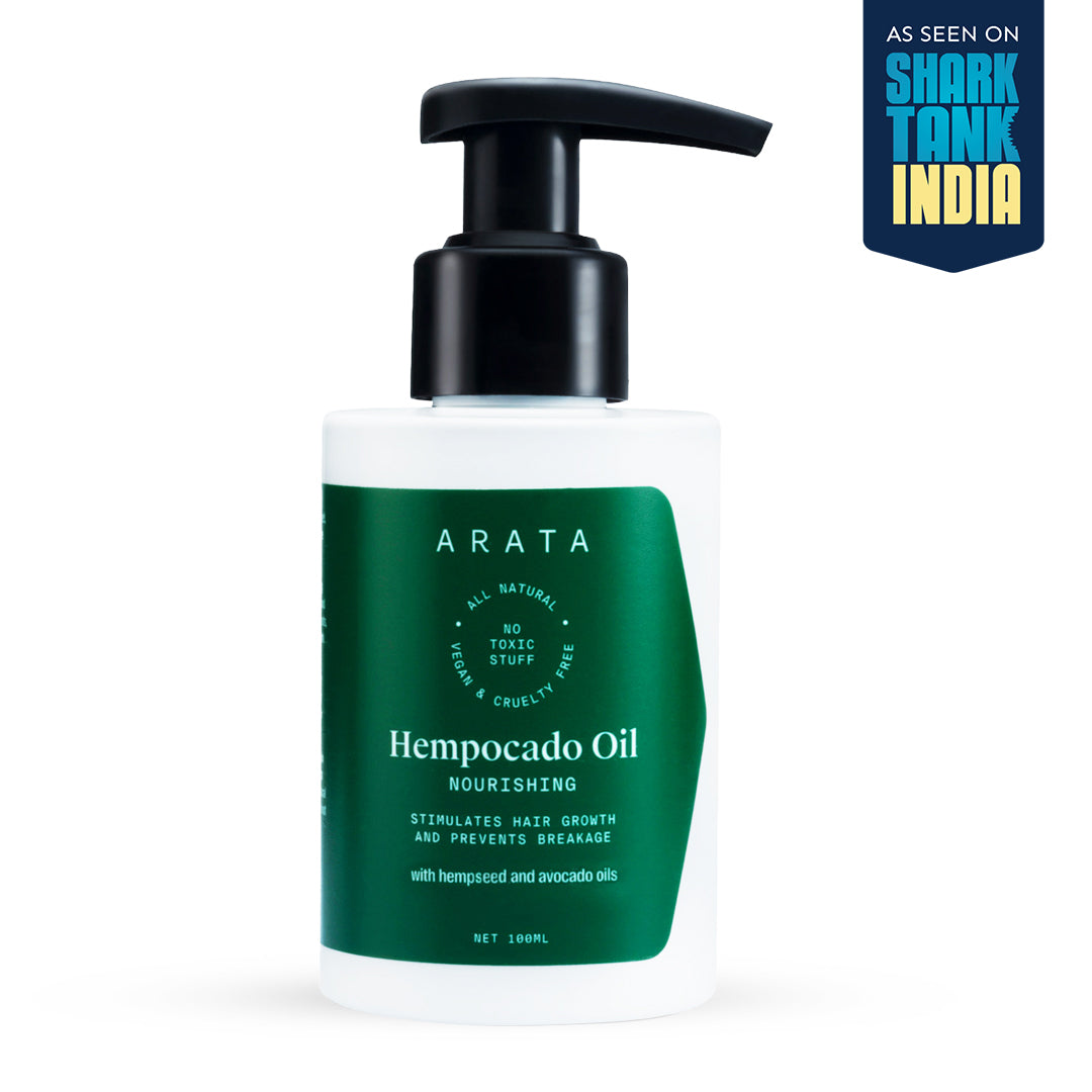 Arata | Vegan Oil For Hair Growth and a Healthy Scalp