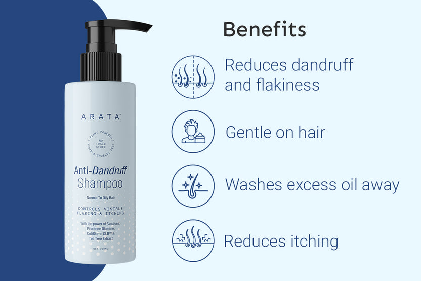 Arata Anti-Dandruff Shampoo With Conditioner