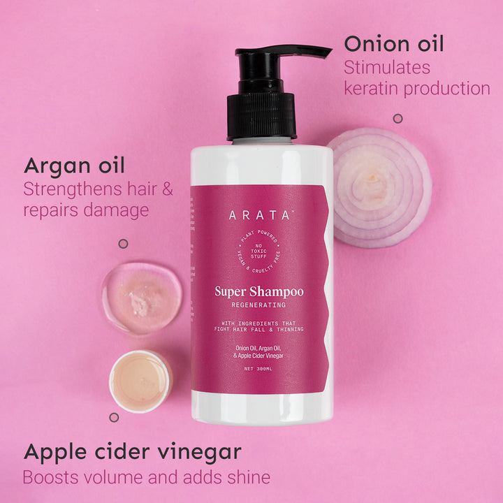 Arata | India's Best-Selling Super Shampoo for Hair Growth