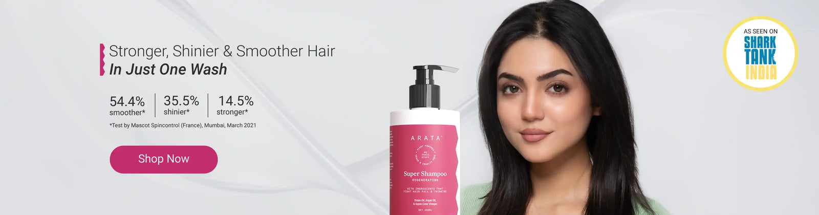 Arata - Seen On Shark Tank - Hair Care For Every Indian